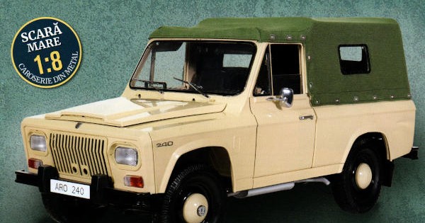 Macheta auto ARO 240 KIT Nr.69 – elemente coloana directie, scara 1:8 ...
