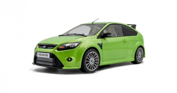 Macheta auto Ford Focus RS MK2, Ultimate Green Metallic, 2009, 1:18, Solido